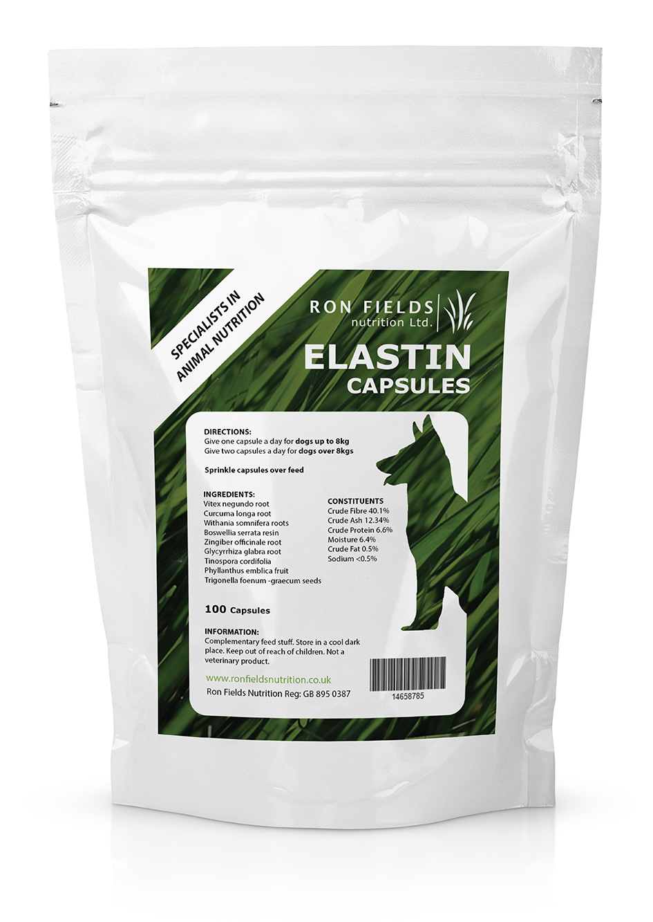Natural Joint Supplement Capsules for Dogs | Elastin for Dogs