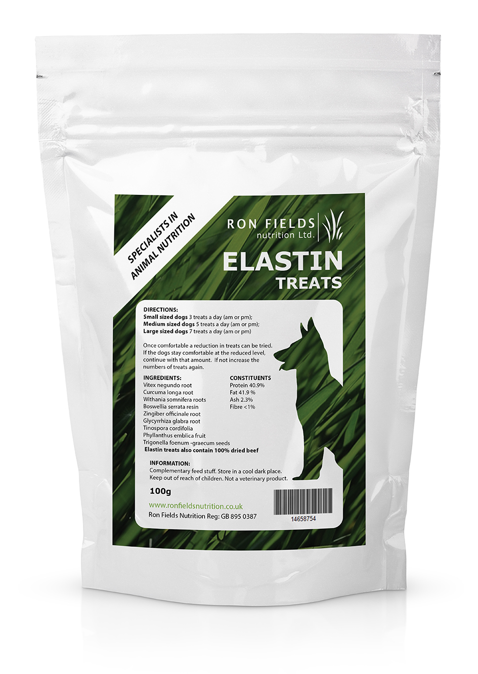 Natural joint supplement treats | Elastin Dog Treats